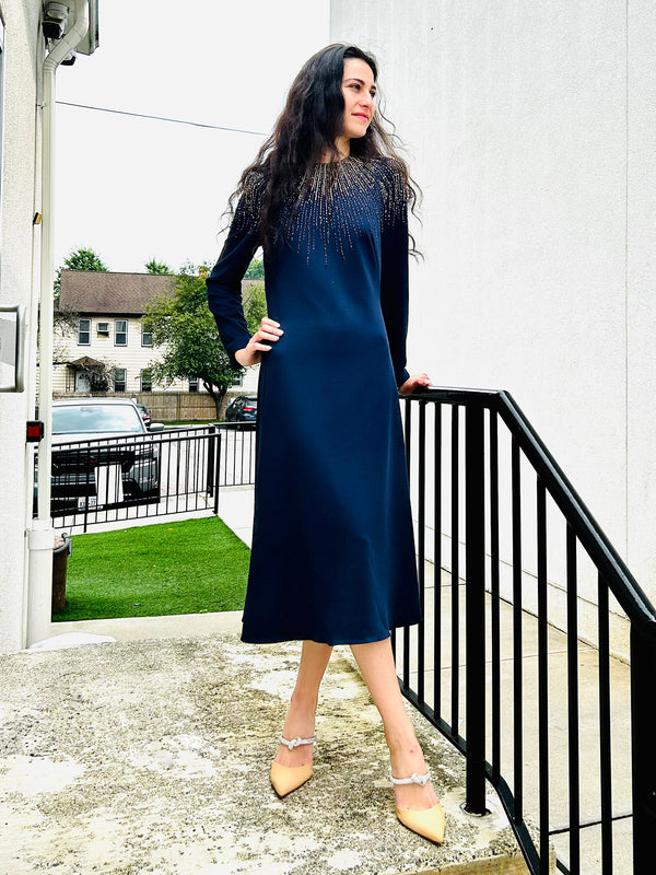 Nightfall Odyssey Dress - Dresses - PinkOrchidFashion