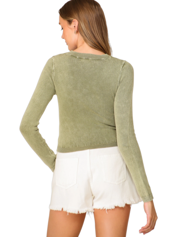 Timing Mineral Fit Sweater - PinkOrchidFashion