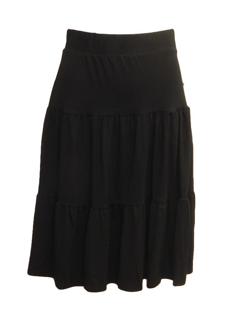 Objex Tier Skirt - Skirts - PinkOrchidFashion